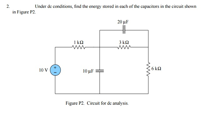 Solved Find the energy stored in EACH of the capacitors in | Chegg.com