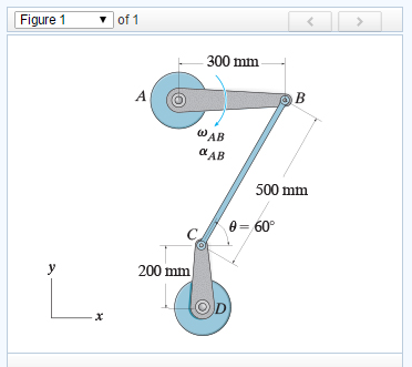 Solved Dynamics Problem 16.123 Member AB has the | Chegg.com