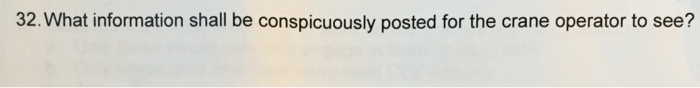 Solved What information shall be conspicuously posted for | Chegg.com