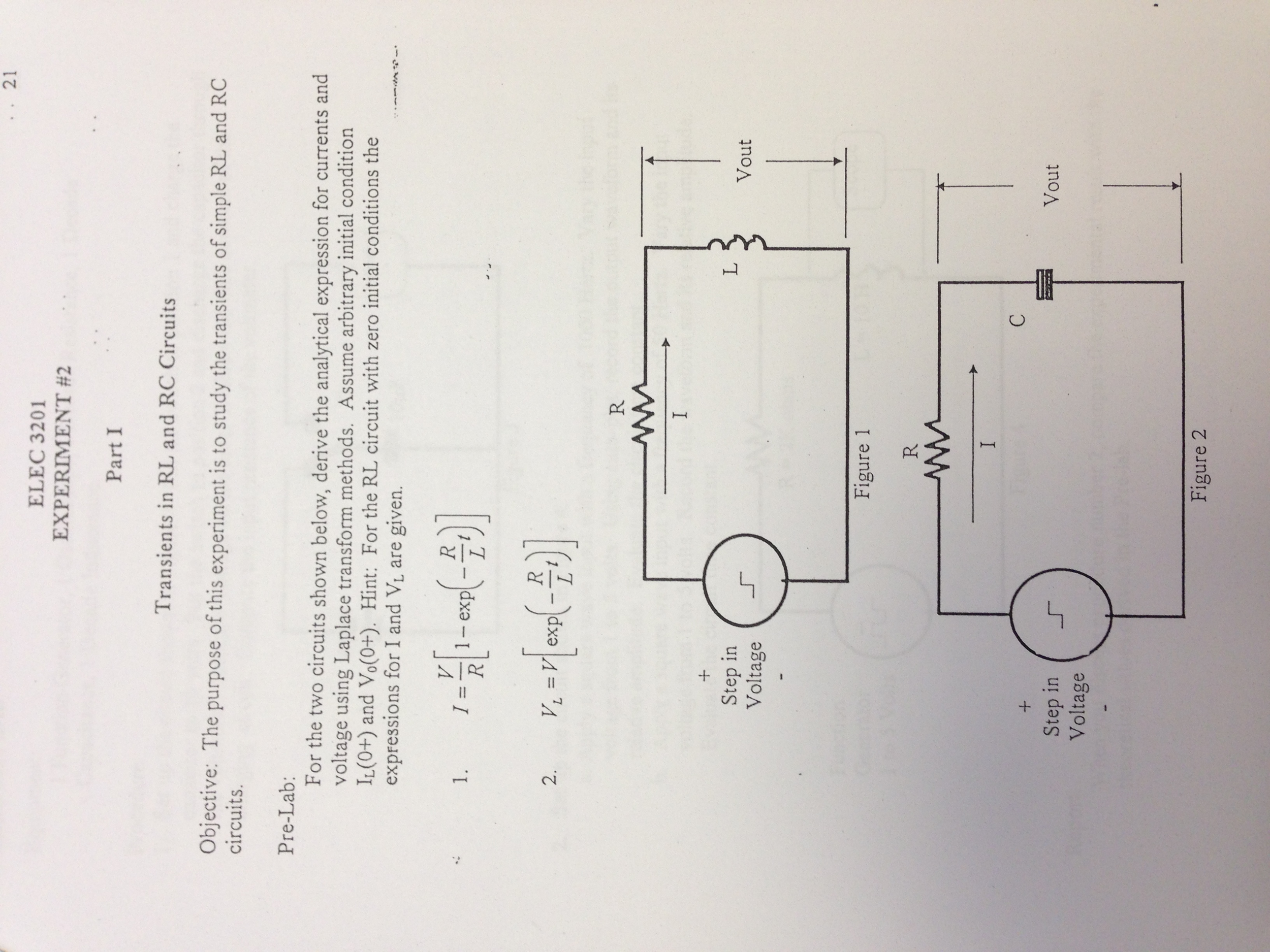 Solved The purpose of this experiment is to study the | Chegg.com