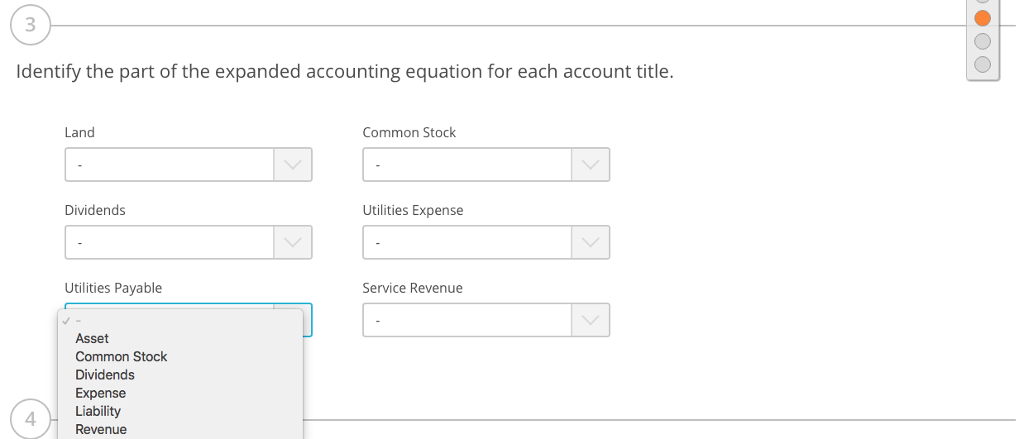 Solved Drag the account types to form the expanded | Chegg.com