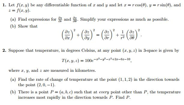 Let F X Y Be Any Differentiable Function Of X And Y
