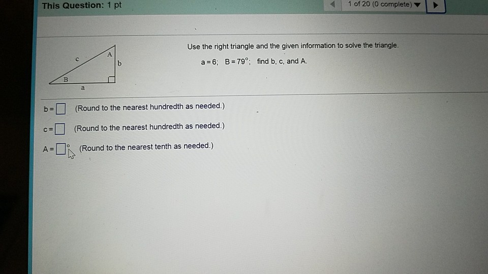 Solved This Question 1 Pt 1 Of 20 0 Complete Use Chegg
