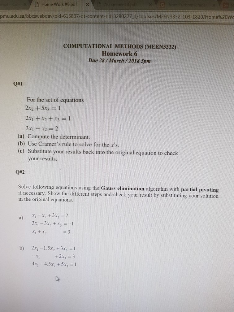 Solved Homework #6.pdf | Chegg.com