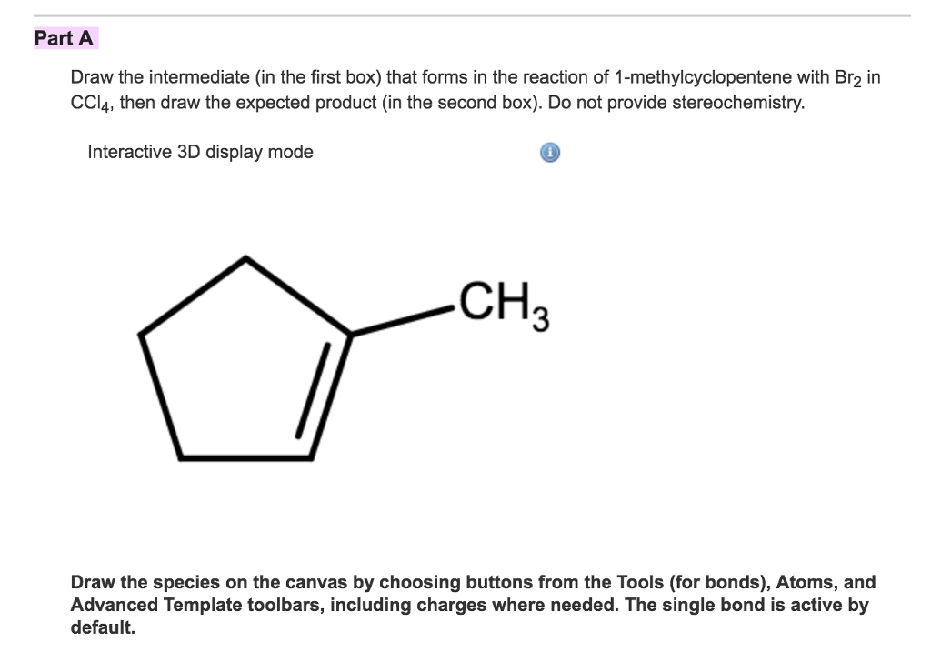 Solved Part A Draw the intermediate (in the first box) that | Chegg.com