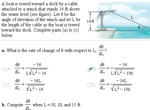 Solved A boat is towed toward a dock by a cable attached to | Chegg.com