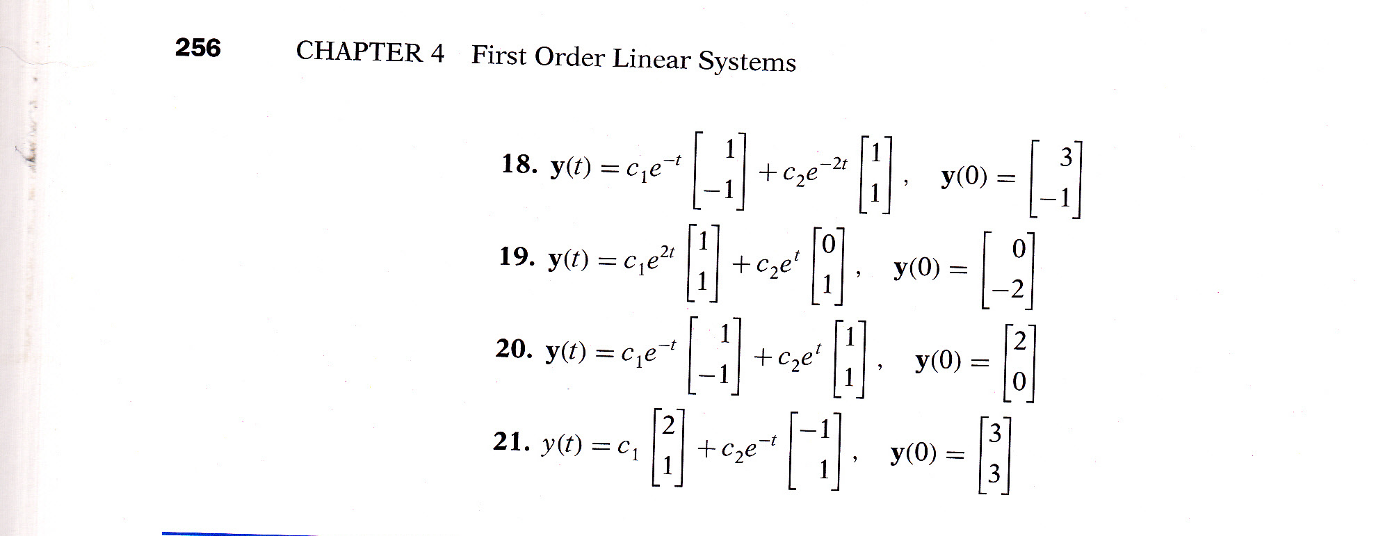 For number 19 the general solution of 2x2 linear | Chegg.com
