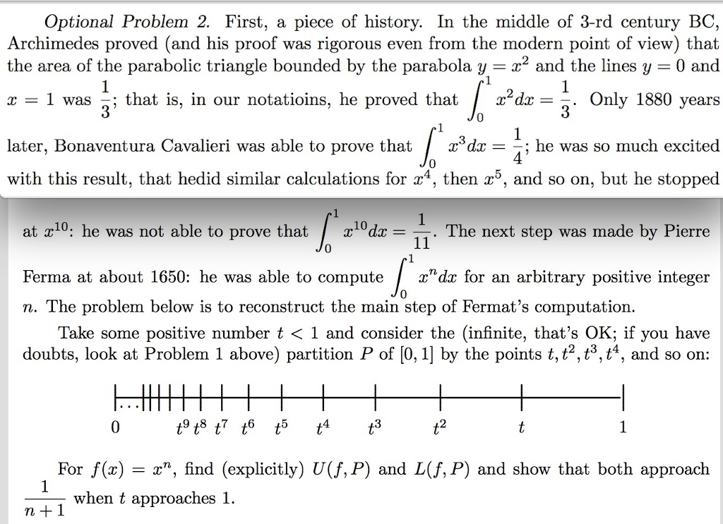 Solved First, a piece of history. In the middle of 3-rd | Chegg.com