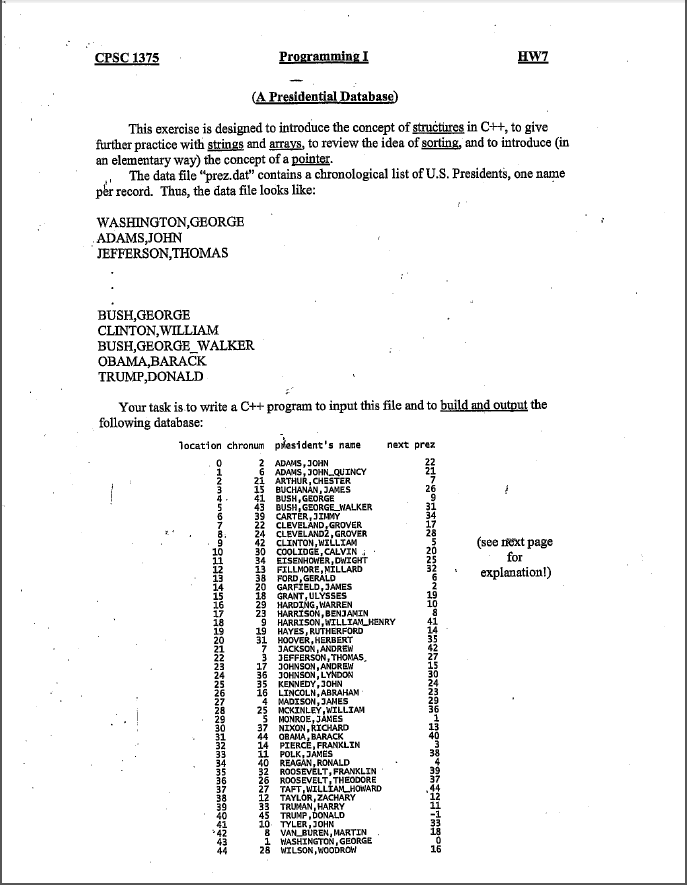 Solved Hey I am a struggling Programming I (C++) student | Chegg.com