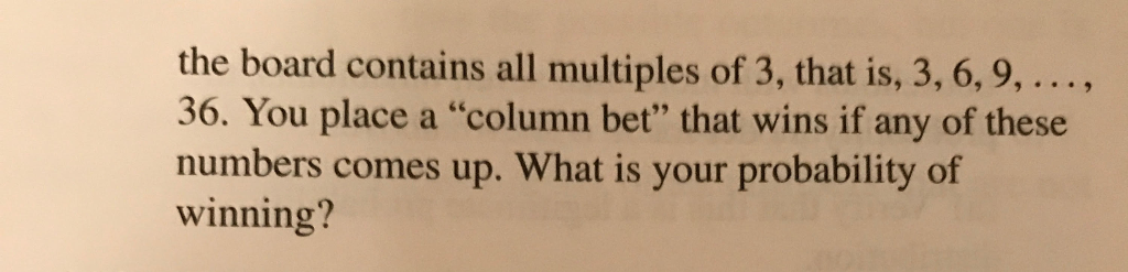 Solved 2 Roulette. A roulette wheel has 38 slots, numbered | Chegg.com