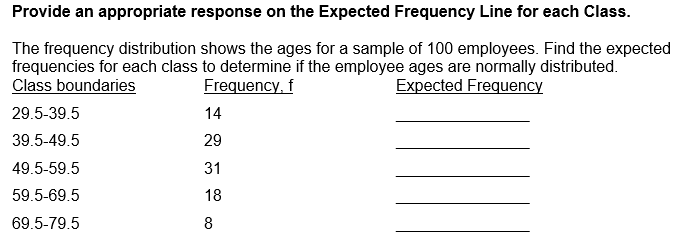 Solved Provide an appropriate response on the Expected | Chegg.com