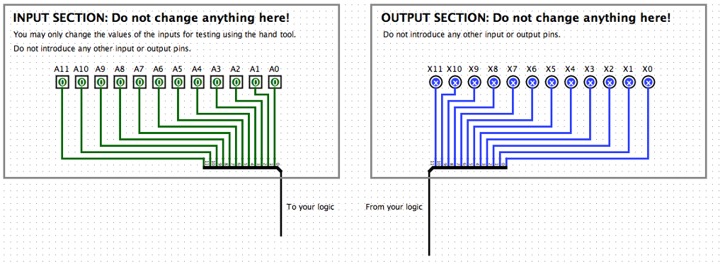 The objective is to increment the 12 bit input by 1. | Chegg.com
