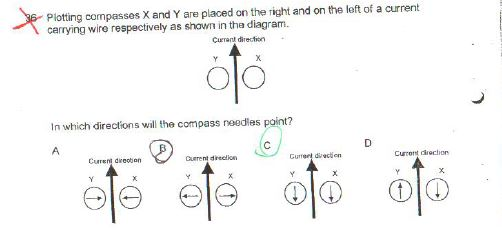 Solved Plotting compasses X and Y are placed on the right | Chegg.com