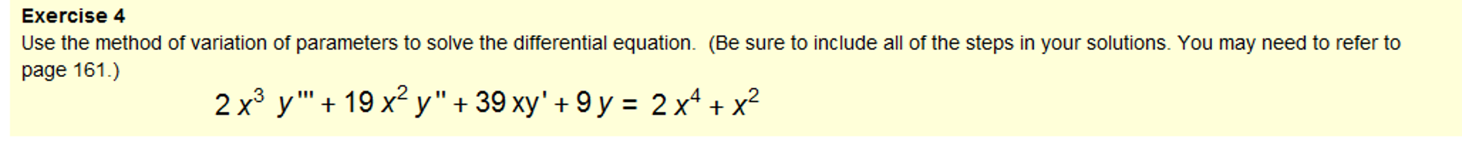Solved Use the exmaple to Solve excerise 4 using mathematica | Chegg.com