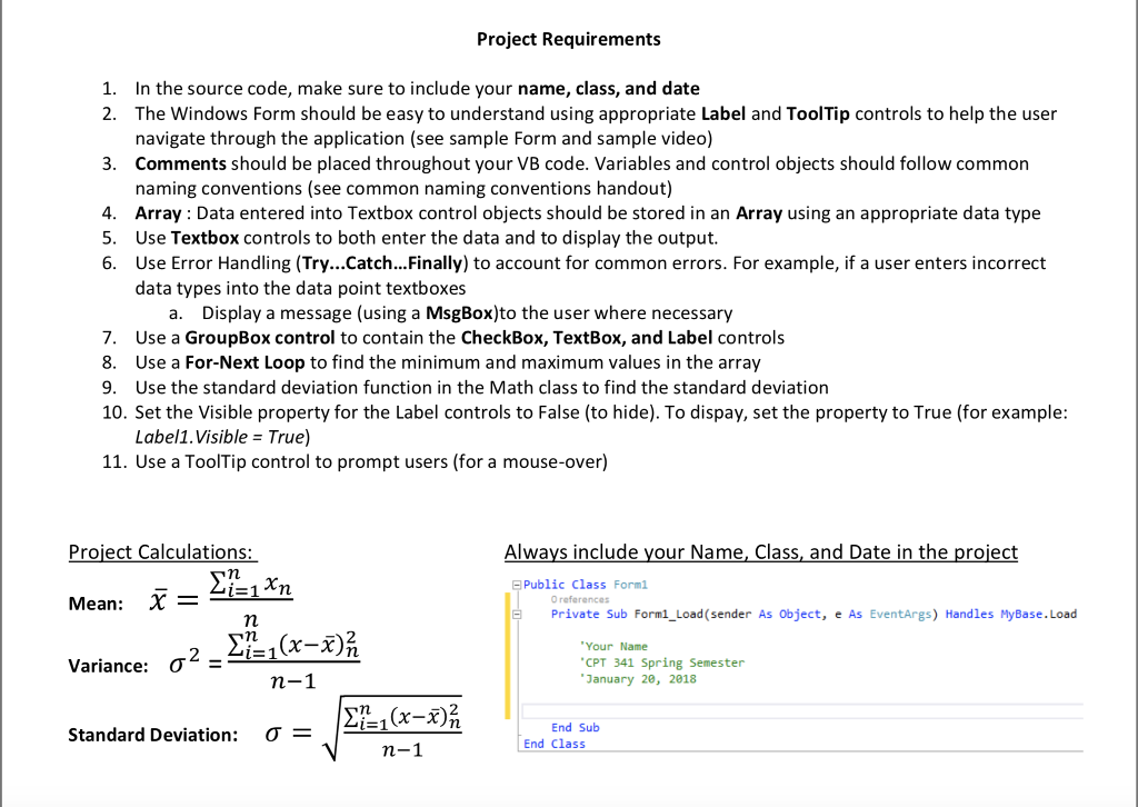 Solved Develop A Windows Forms Application To Calculate And 9307