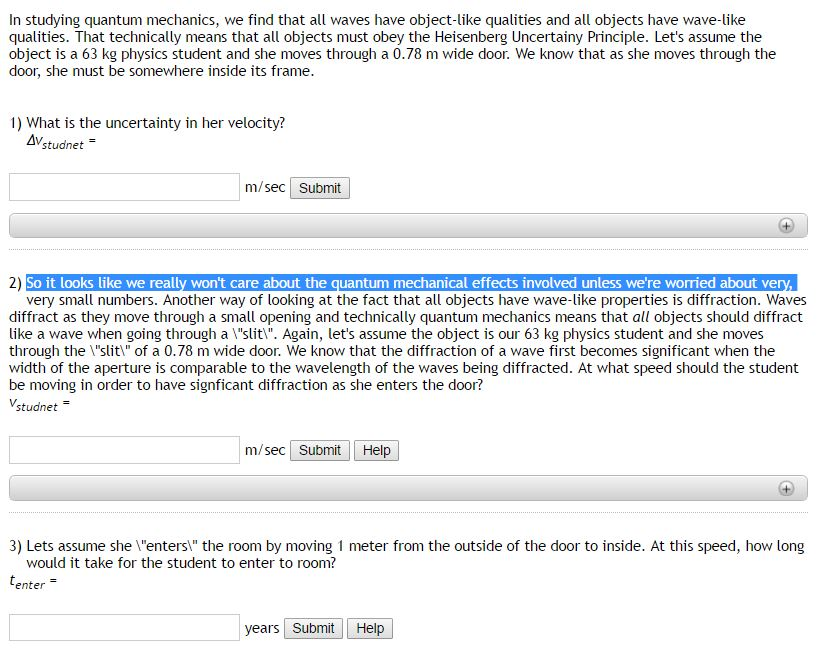 Solved In studying quantum mechanics, we find that all waves | Chegg.com