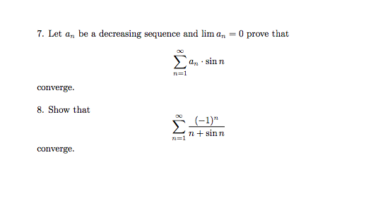Solved This is real analysis problems so please give me the | Chegg.com