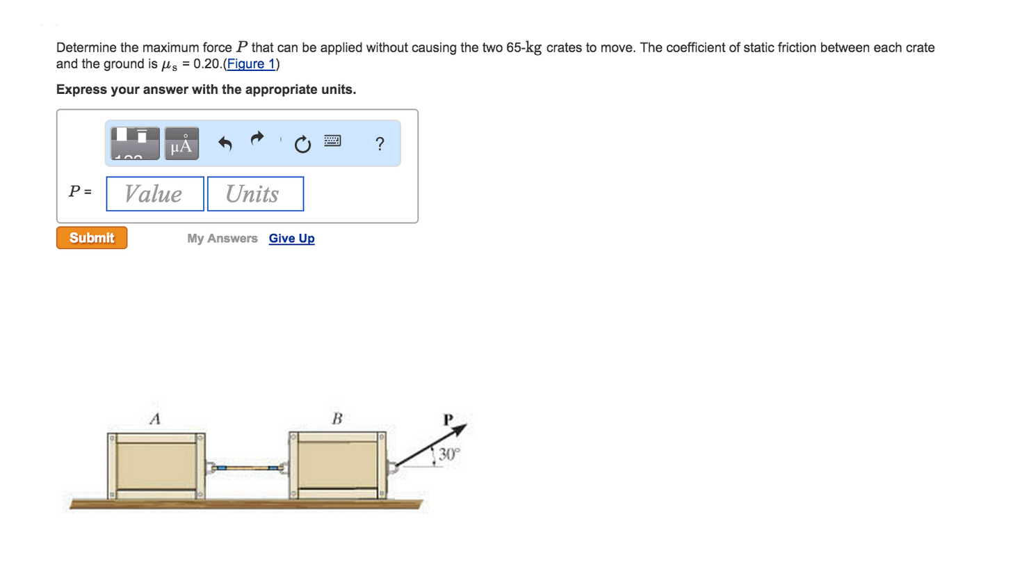 Solved Determine The Maximum Force P That Can Be Applied