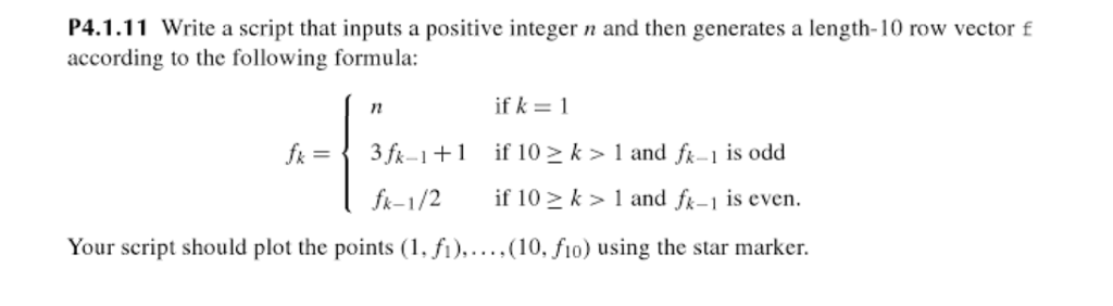 Solved Matlab Question Write A Script For The Problem 7526