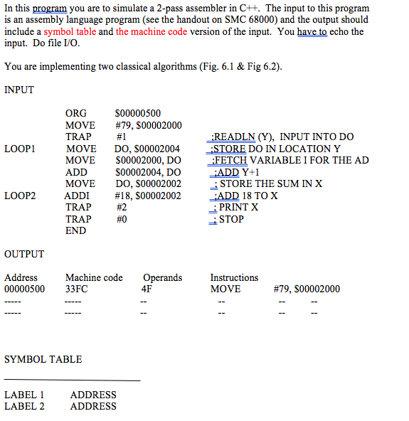 Solved In This Program You Are To Simulate A 2 Pass