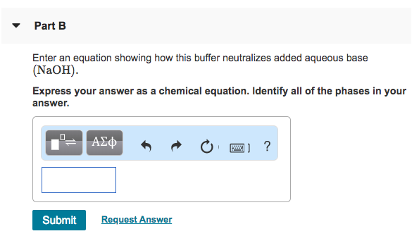 Solved A Buffer Contains Significant Amounts Of Ammonia And