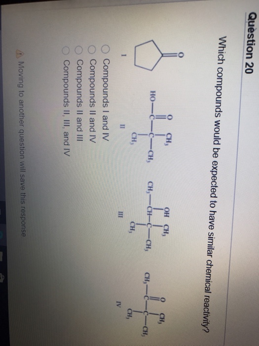 Solved Which compounds would be expected to have similar | Chegg.com