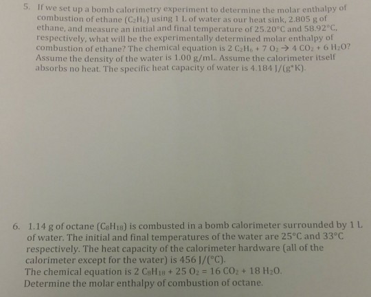 Solved When 0.113 g of benzene, CoHo, burns in excess oxygen | Chegg.com