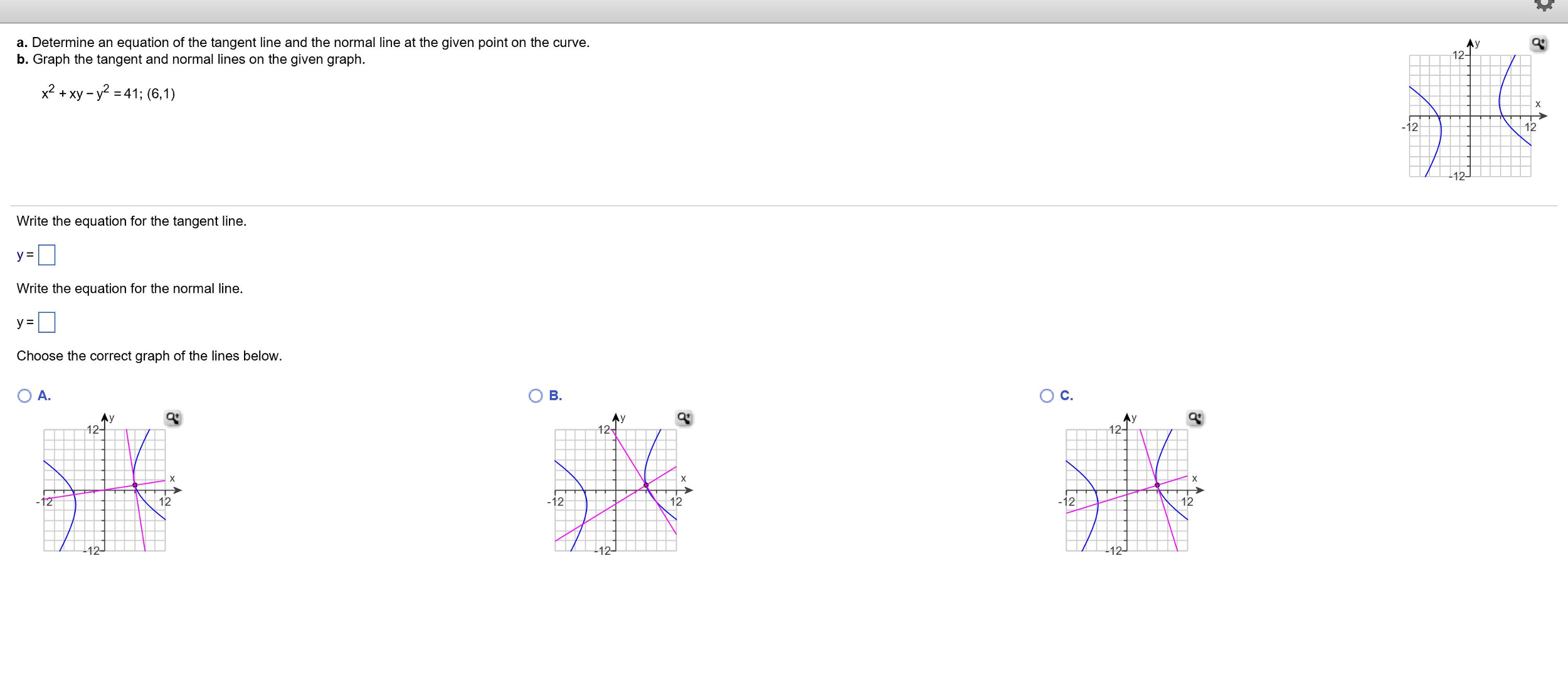 Solved Determine An Equation Of The Tangent Line And The Chegg Solved Determine An Equation Of The Tangent Line And The Chegg