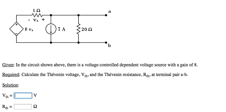 Solved Given: In the circuit shown above, there is a | Chegg.com
