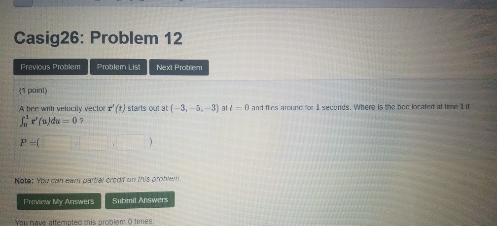 Solved Casig26: Problem 12 Previous Problem Problem List | Chegg.com