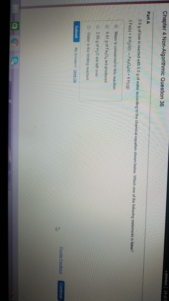 Solved « previous | 24 of 3 Chapter 4 Non-Algorithmic | Chegg.com