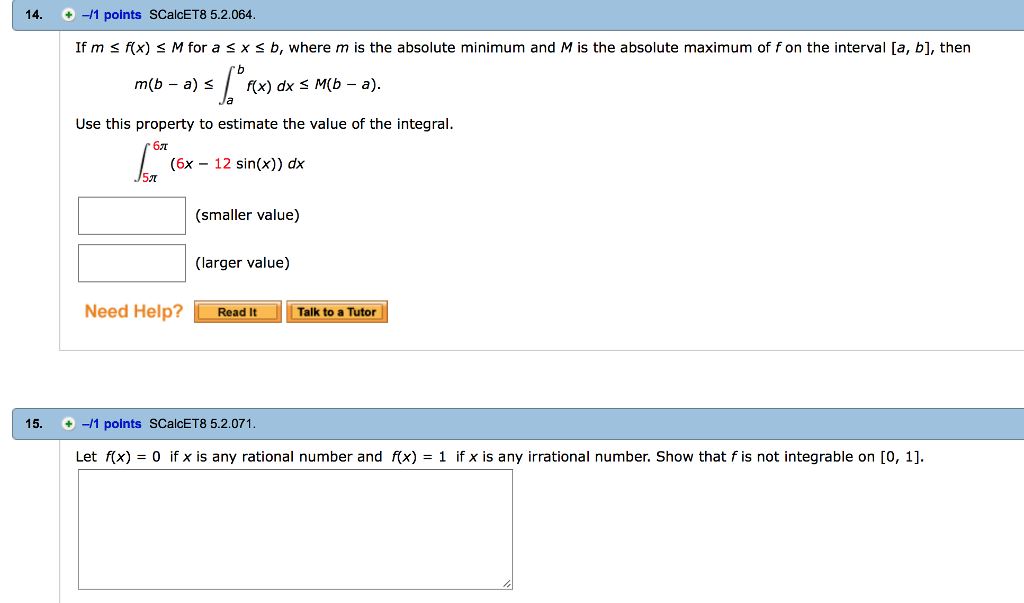 Solved 11. 0.66/1 points | Previous Answers SCalcET8 | Chegg.com Solved 11. 0.66/1 points | Previous Answers SCalcET8 | Chegg.com