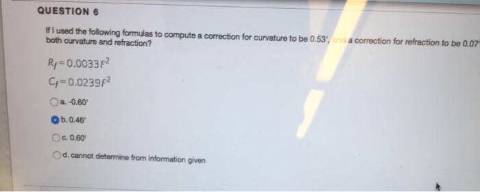 Solved If I used the following formulas to compute a | Chegg.com