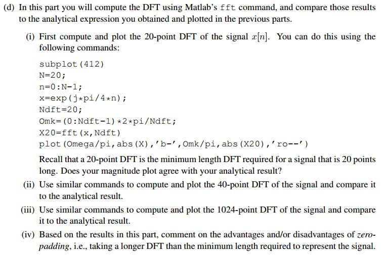 Solved Suppose that a continuous-time complex exponential | Chegg.com