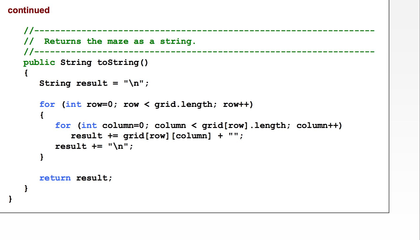Solved WRITE IN JAVA PLEASE NOT C++. Modify the maze in the | Chegg.com