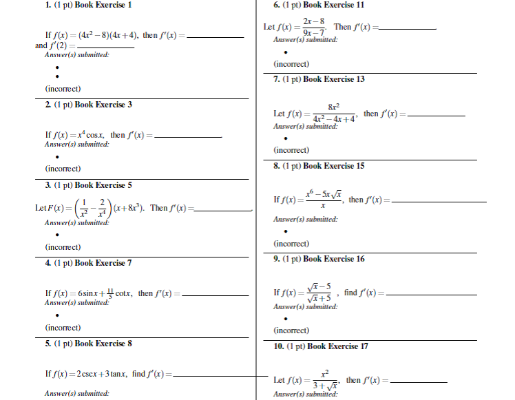 Solved Book Problem 35 The graph of f(x) = 2x3 + 12x2 -72x | Chegg.com