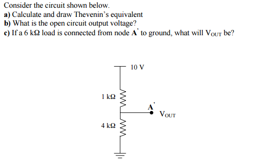 Solved Consider the circuit shown below. Calculate and draw | Chegg.com