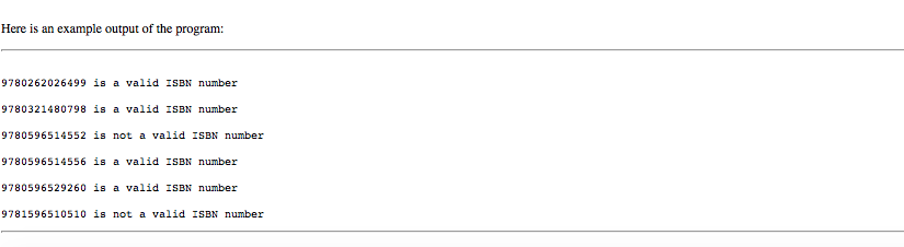Solved Problem description: The Intemational Standard Book | Chegg.com