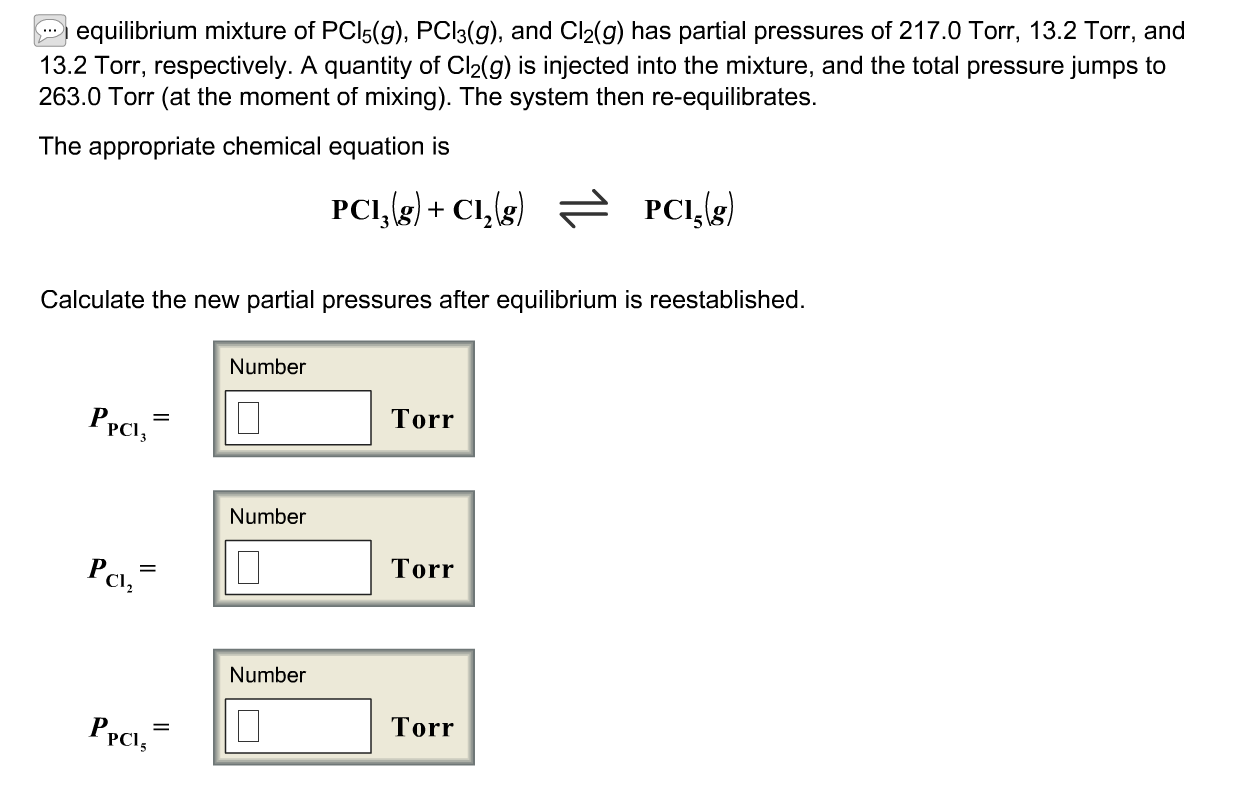 Solved At a certain temperature, the Kp for the | Chegg.com