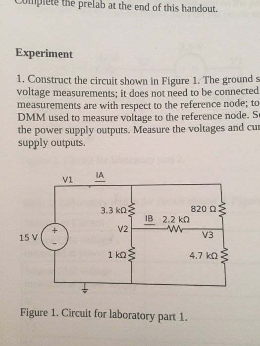 Solved For Figure 1 And 2 Use Node Voltage Analysis To 