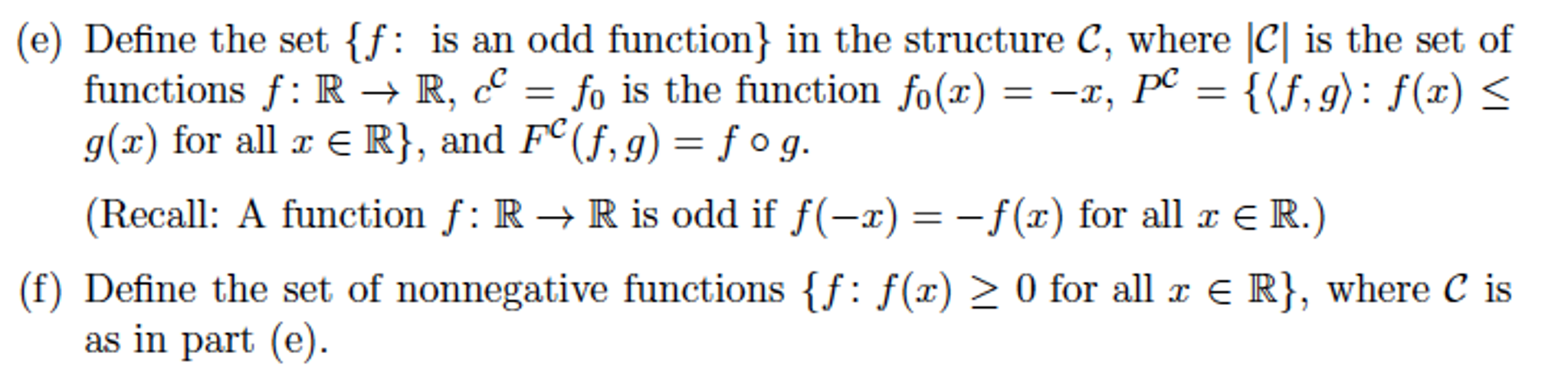 Let L = (c, P, F), where c is a constant symbol, P is | Chegg.com