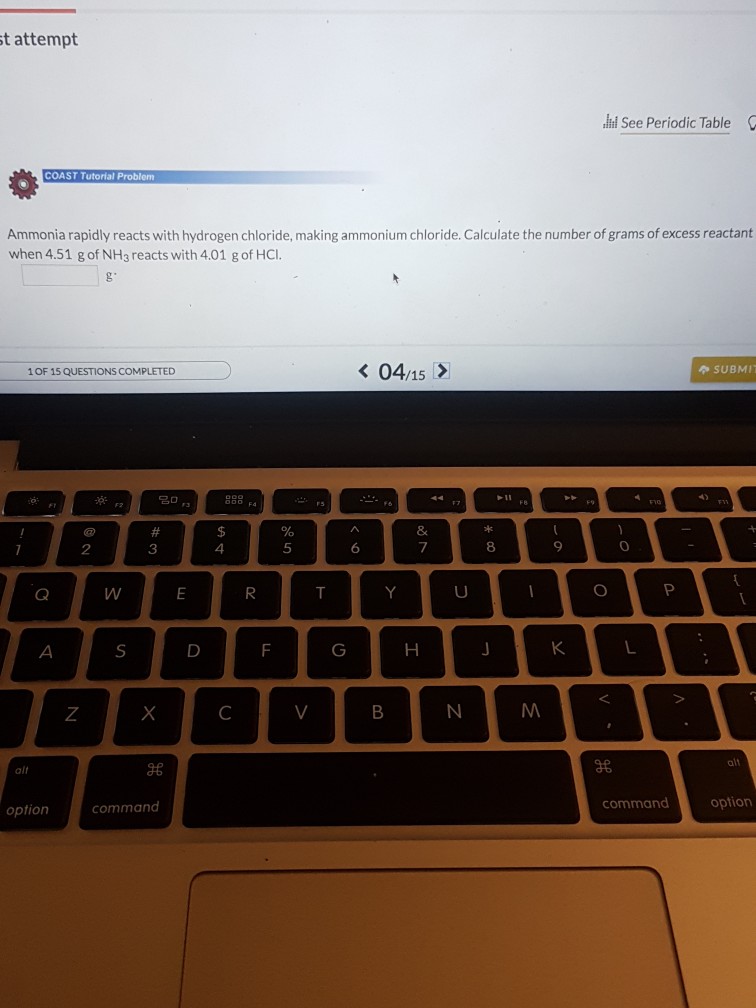Solved t attempt did See Periodic Table COAST Tutorial | Chegg.com