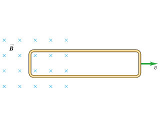 Solved (10-14)A rectangular loop of wire with dimensions by | Chegg.com