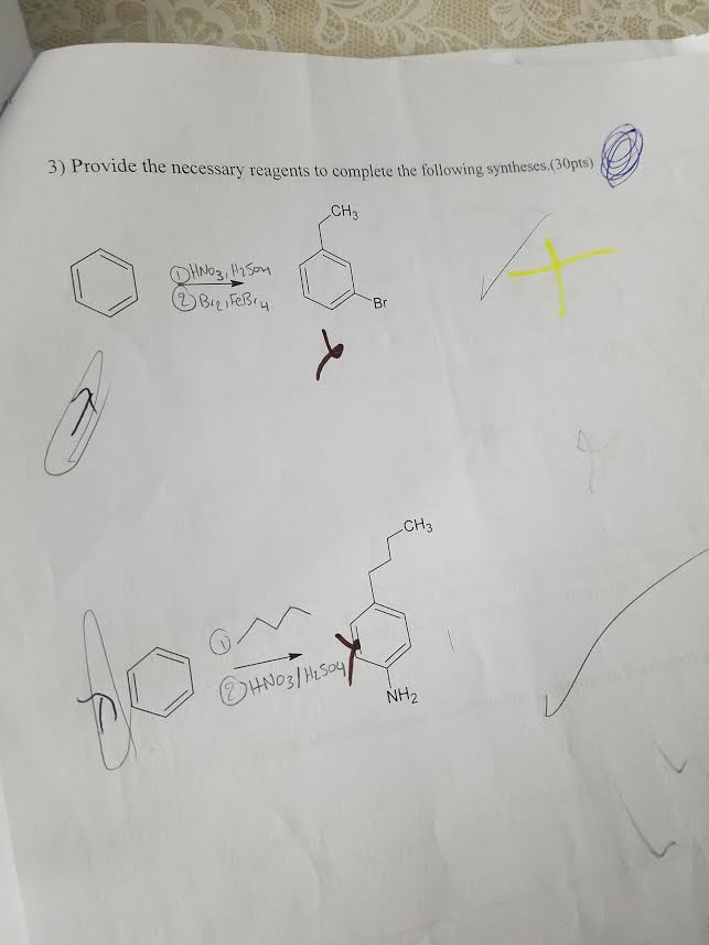 Solved orgo PART 2 provide the necessary reagents to | Chegg.com