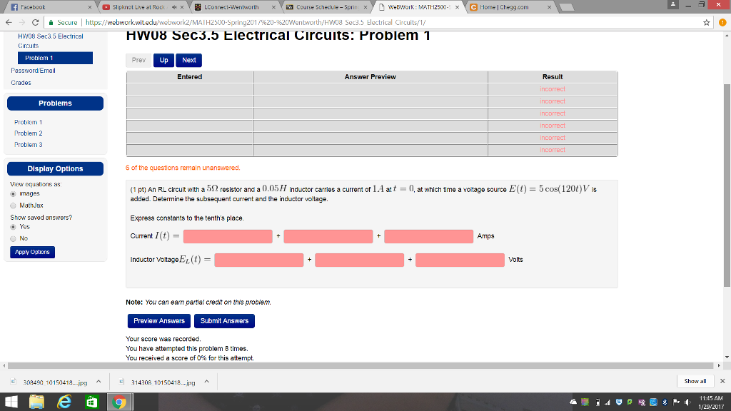 Solved x Slipknot uve at Rock x V B Lconnect-wentworth x | Chegg.com