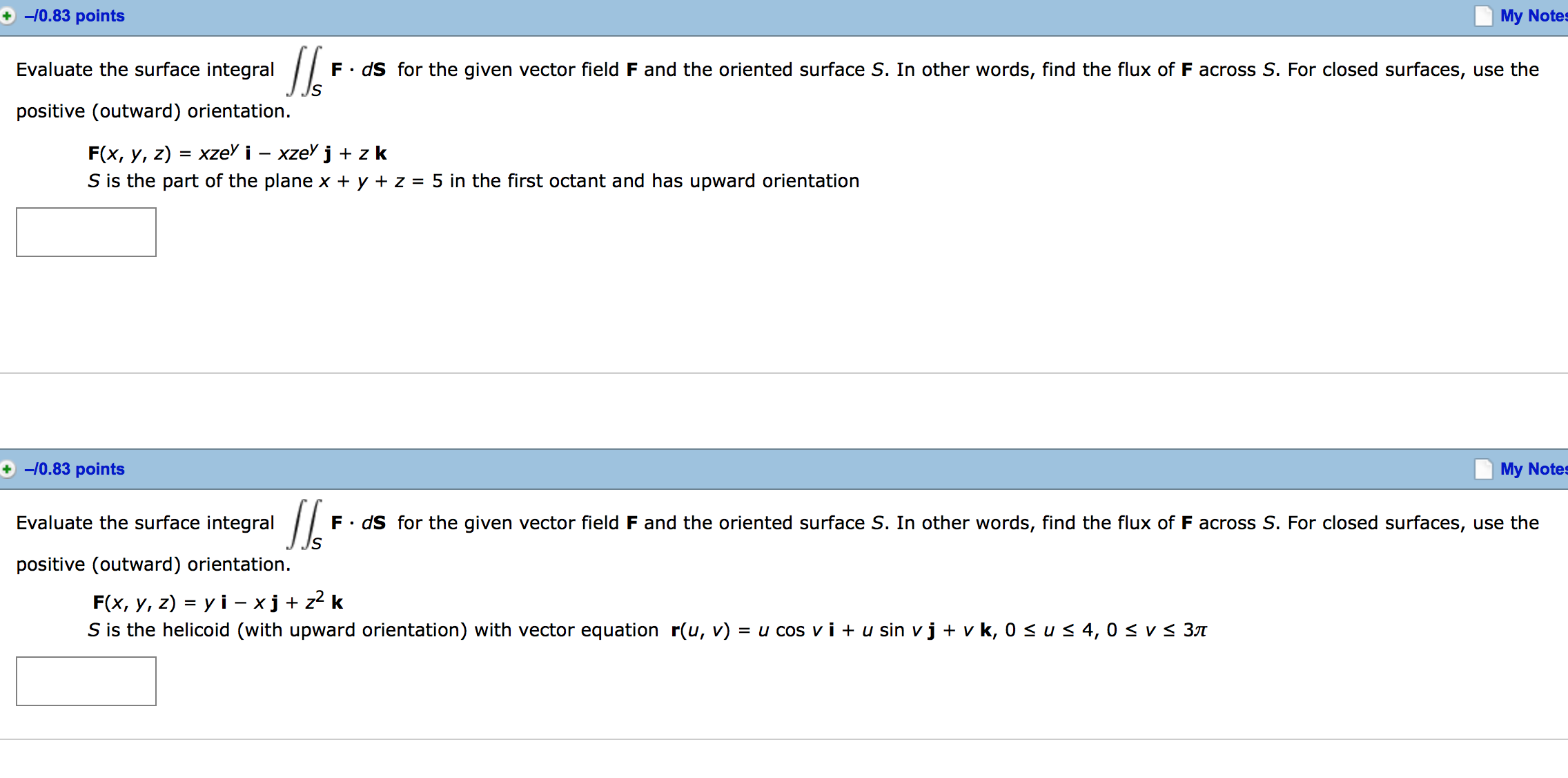 Solved Evaluate the surface integral integral integral_s | Chegg.com
