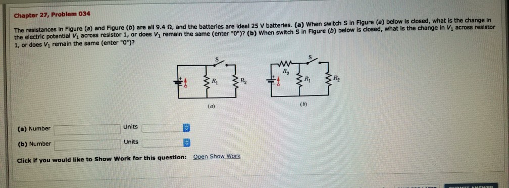 Solved Chapter 27, Problem 034 The resistances in Figure (a) | Chegg.com