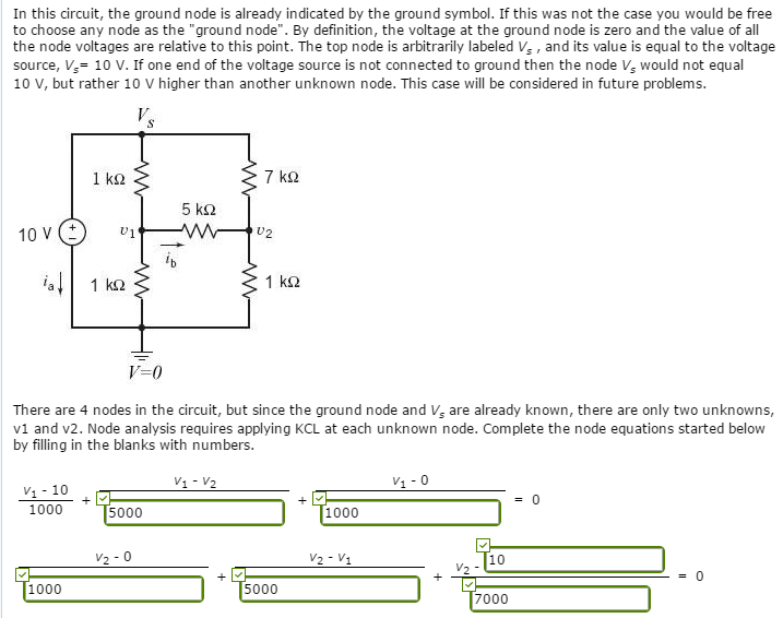 Solved In this circuit, the ground node is already indicated | Chegg.com
