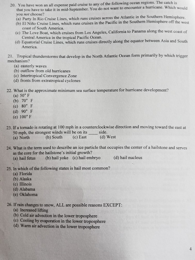 Solved 27. These are partially melted snowflakes that | Chegg.com
