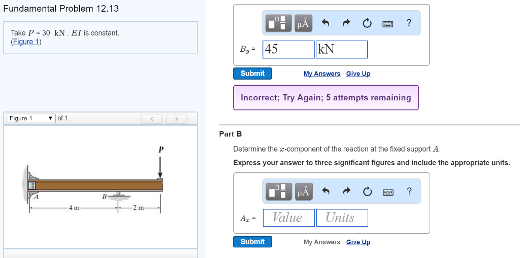 Solved Take P = 30 kN . EI is constant. Determine the | Chegg.com Solved Take P = 30 kN . EI is constant. Determine the | Chegg.com
